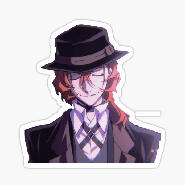 "Bungou Stray Dogs Chuuya Nakahara" Sticker for Sale by Ginpachistore ...