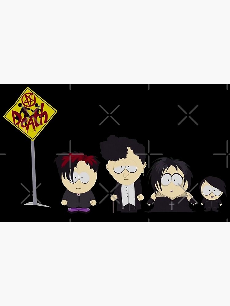 "Goth Kids at the Death Bus Stop" Poster for Sale by Xanderlee7 | Redbubble