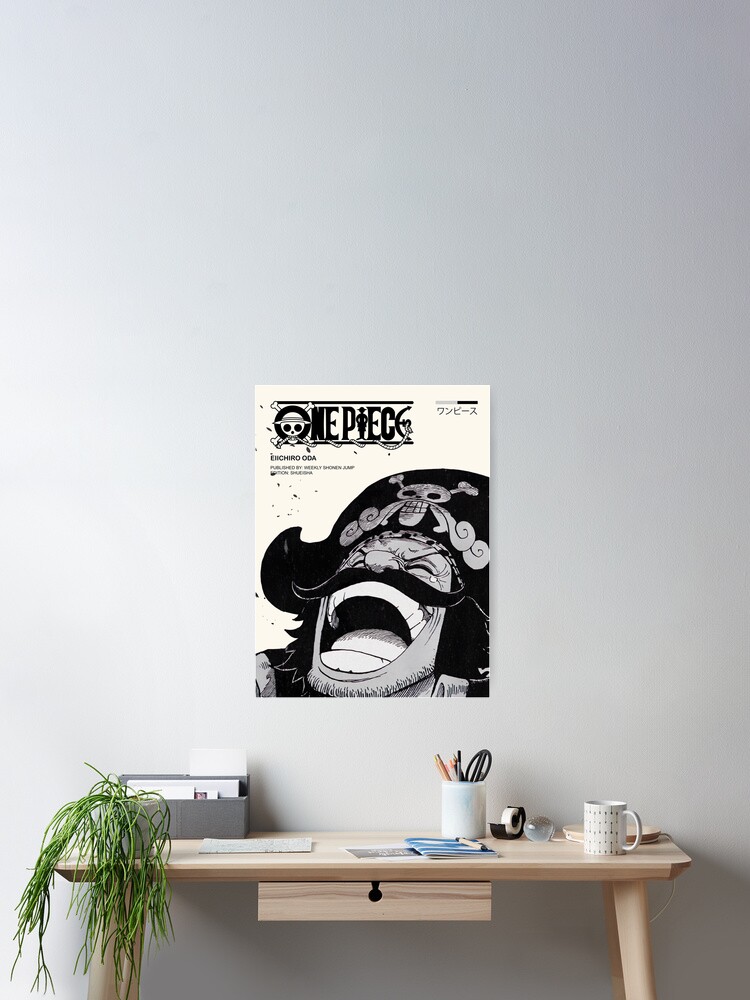 "One Piece Poster manga style - LAUGH TALE" Poster by Softers | Redbubble