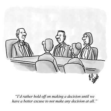 "Classic Management Leadership Cartoon" Art Print for Sale by ...