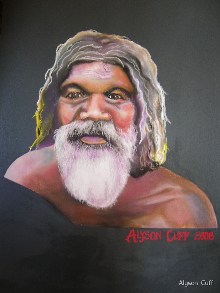 "David Gulpilil " by Alyson Cuff | Redbubble