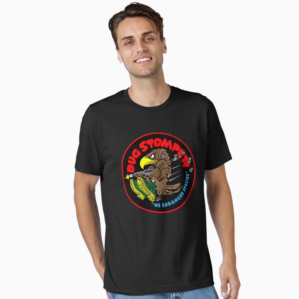 "Bug Stomper" Sticker for Sale by superiorgraphix | Redbubble