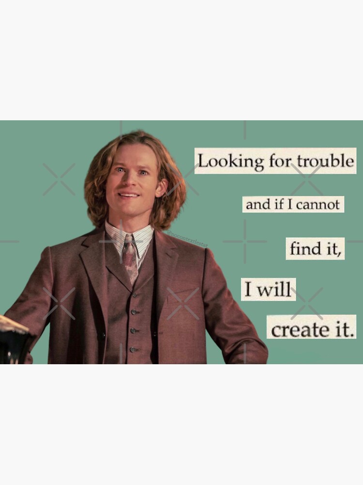 "Lestat - Deranged Look" Sticker for Sale by nocontextlestat | Redbubble