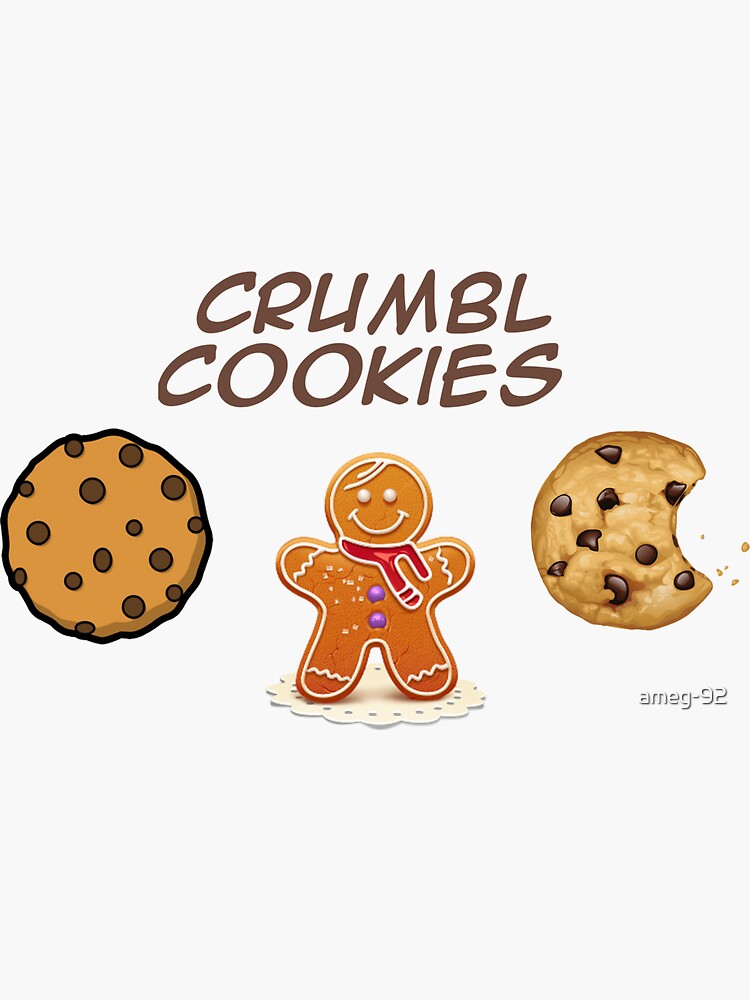 "crumbl cookies stickers " Sticker for Sale by ameg-92 | Redbubble