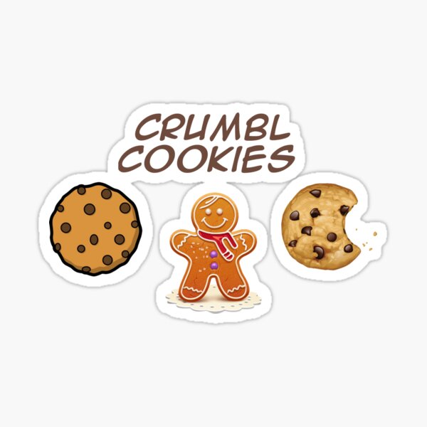 "crumbl cookies stickers " Sticker for Sale by ameg-92 | Redbubble