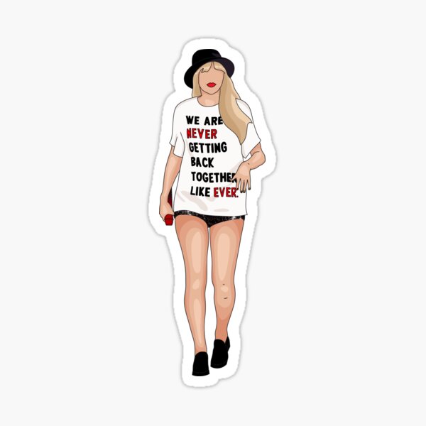 "like ever" Sticker for Sale by mkiewis | Redbubble