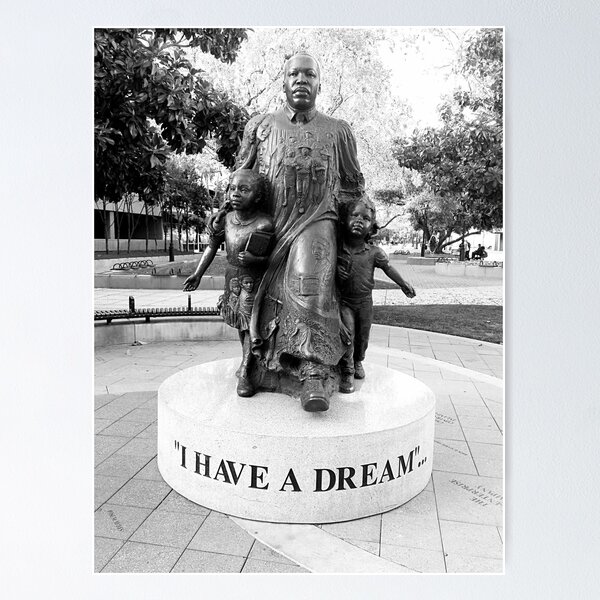 "I have a dream memorial statue African American historical civil ...