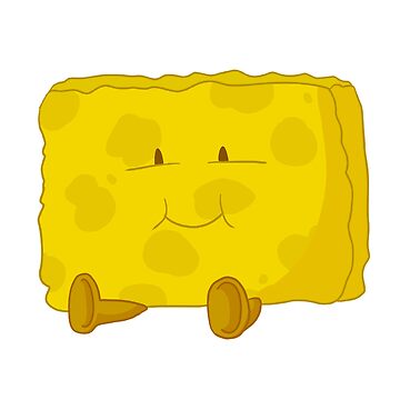 "BFDI/BFB Spongy - "Rectangle"" Sticker for Sale by Naniackix | Redbubble