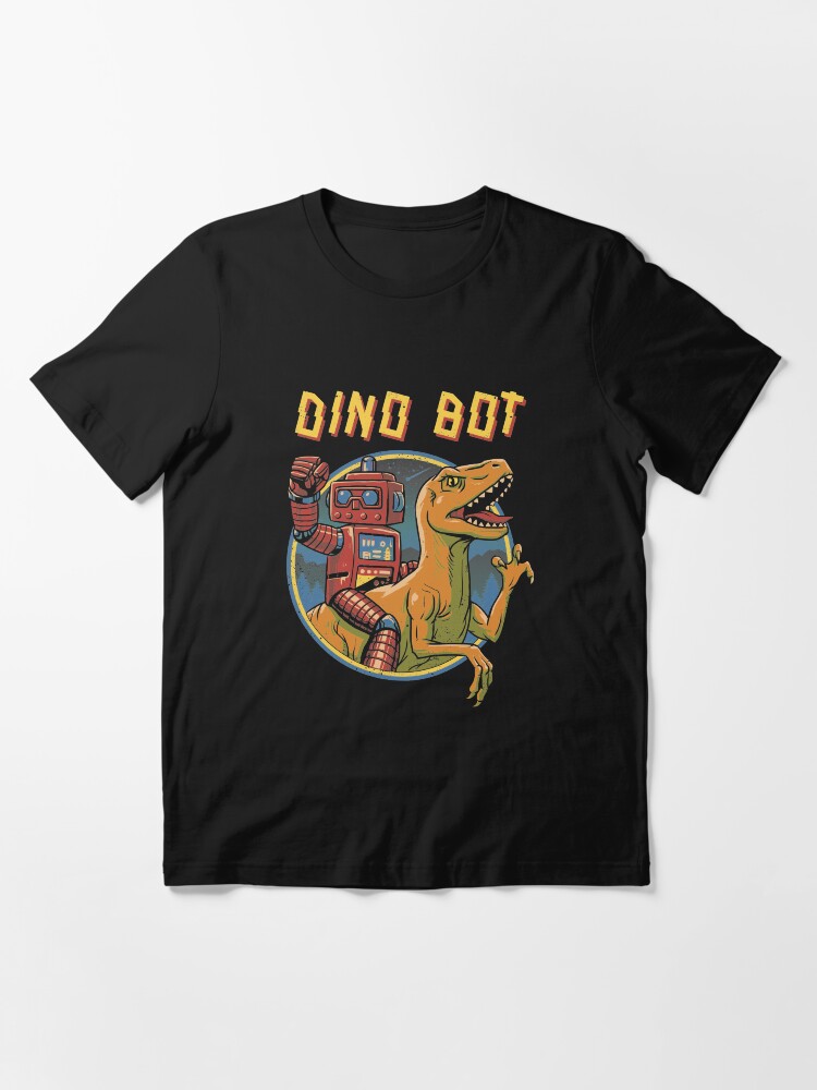 "Dino Bot" T-shirt for Sale by vincenttrinidad | Redbubble | dinosaurs ...