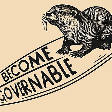 "Become Ungovernable" Sticker for Sale by blackdogartwork | Redbubble