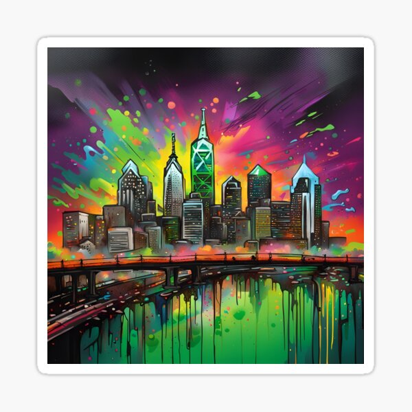 "Philly Green" Sticker for Sale by Connor-Jameson | Redbubble