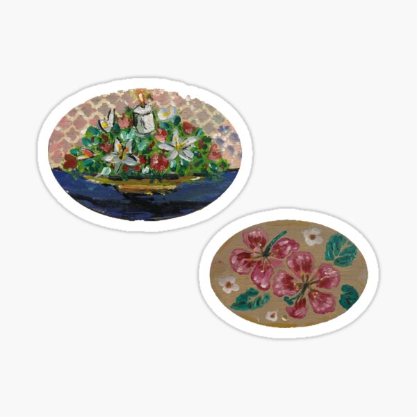 "Group Flowers" Sticker for Sale by misfitcane | Redbubble