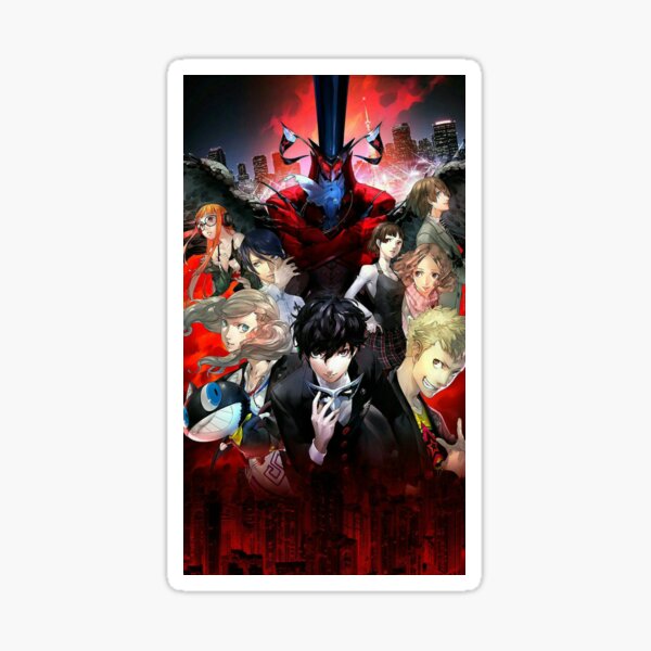 "persona 5" Sticker for Sale by nicholasmol | Redbubble