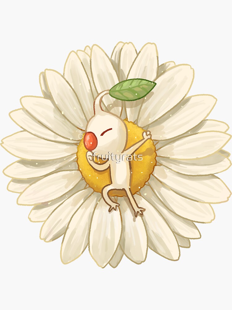 "Daisy pikmin" Sticker for Sale by fruityrats | Redbubble