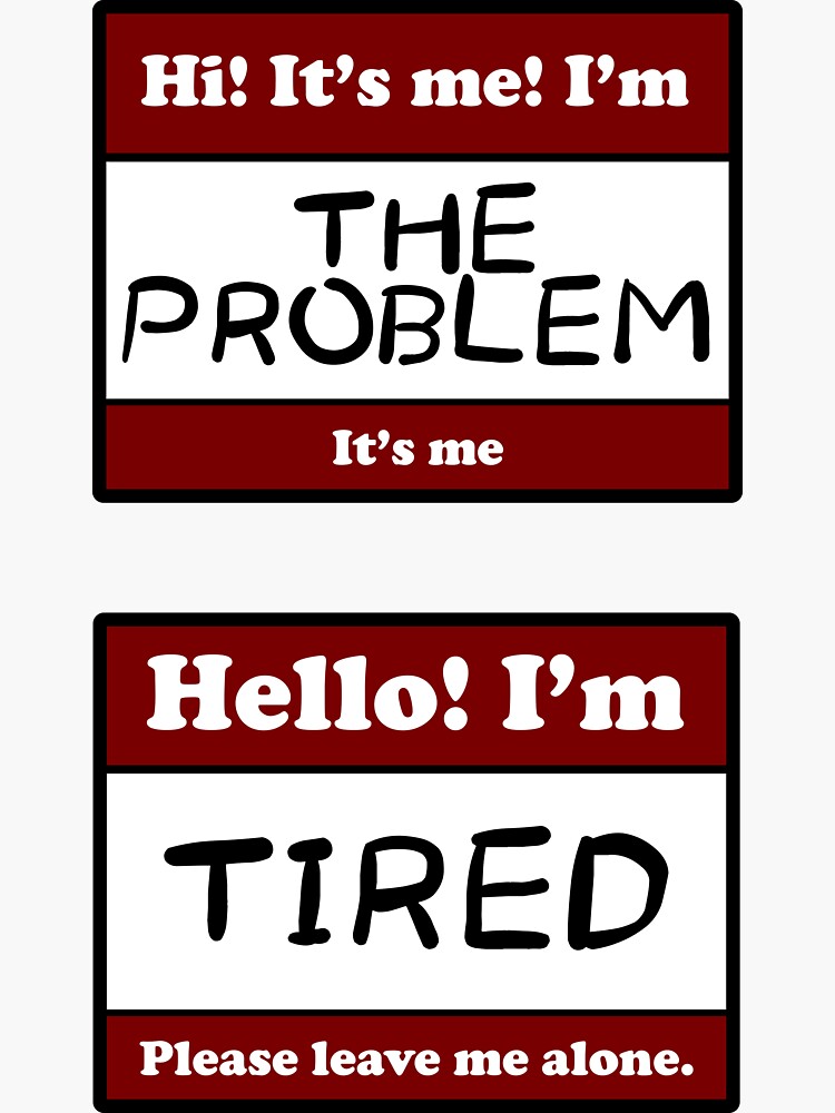 "Name Tag Meme Funny Set Sticker " Sticker for Sale by EN-YJW | Redbubble