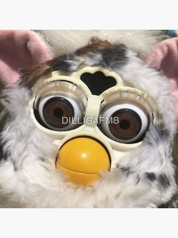 "Furby Face: Shmeckle" Sticker for Sale by DILLIGAFM8 | Redbubble