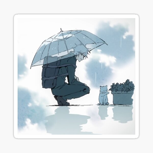 "Gojo and cat" Sticker for Sale by Yashdusane | Redbubble