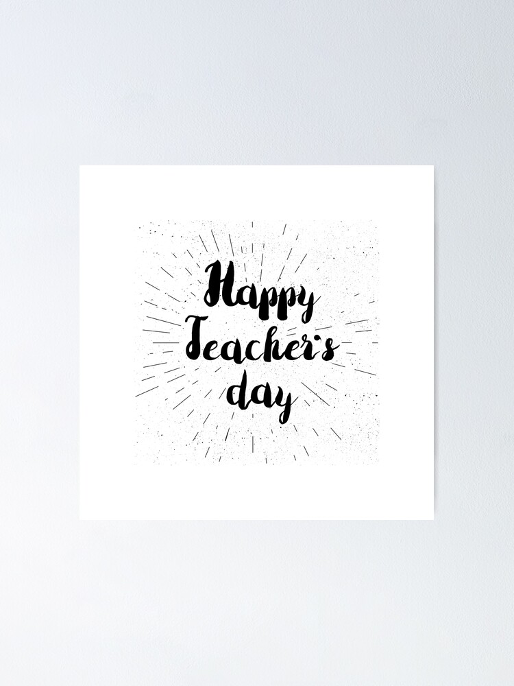 "Happy Teachers Day - Techers Day Idea (Techers Collection Series 2 ...