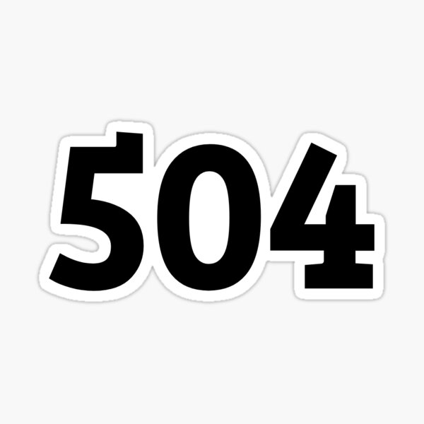 504 Stickers | Redbubble