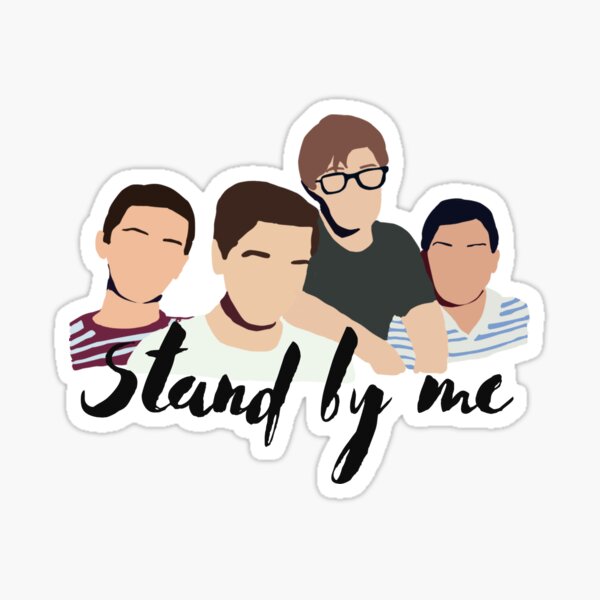 "Stand by me" Sticker for Sale by PadfootSticker | Redbubble