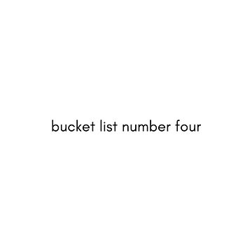 "Twisted Games - Bucket List Number Four" Sticker for Sale by ...