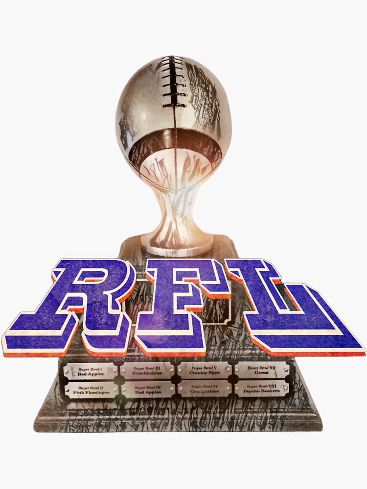 "The RFL League" Sticker for Sale by zlobue | Redbubble