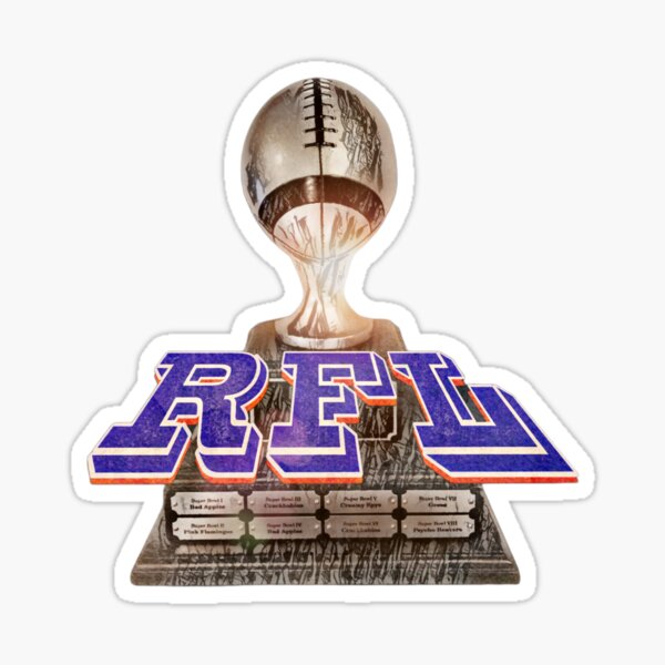 "The RFL League" Sticker for Sale by zlobue | Redbubble