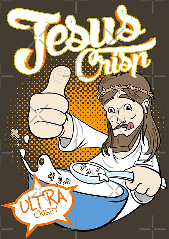 "Jesus Crisp" by CuberToy | Redbubble