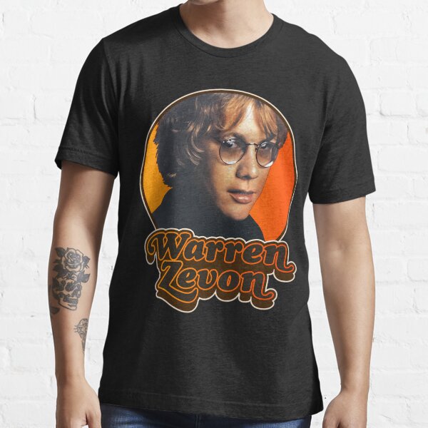 "Warren Zevon" Essential T-Shirt for Sale by HezekiahMainPr | Redbubble