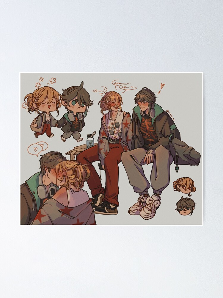 "Genshin Impact Haikaveh" Poster for Sale by RokotDesign | Redbubble