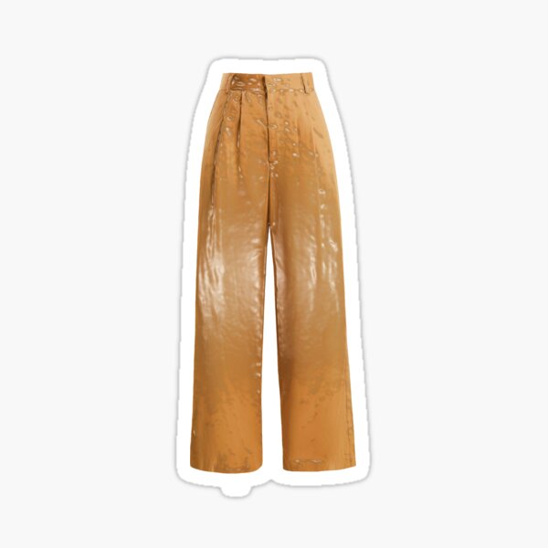 "Mustard Pant" Sticker for Sale by Aesthetic Crew | Redbubble