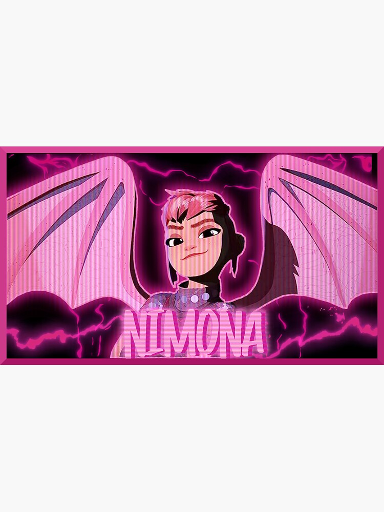 "Nimona movie " Sticker for Sale by VentureGraphics | Redbubble