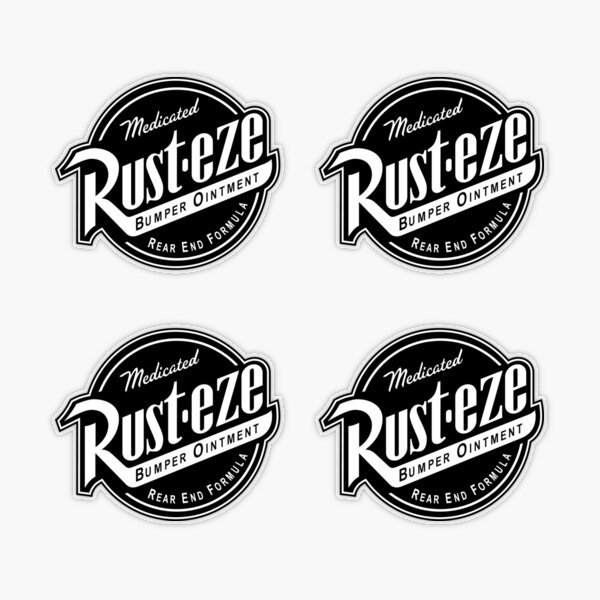 Rust-Eze Bumper Ointment Logo, Lightning McQueen Cars Logo,, 55% OFF