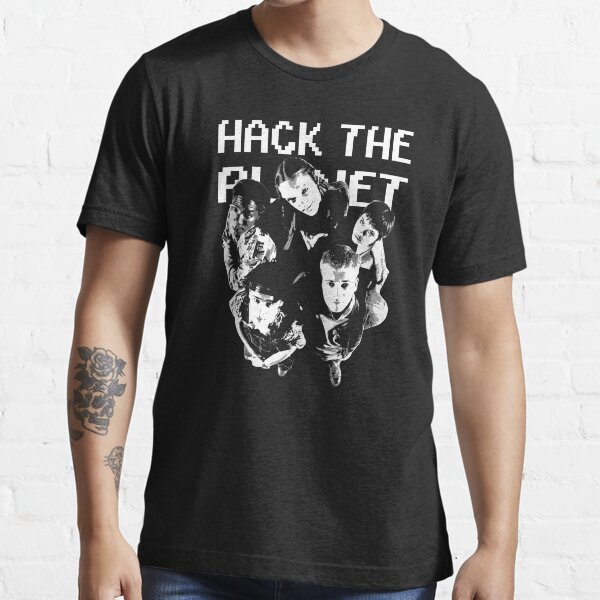"Hack the Planet" T-shirt for Sale by Procrastitron | Redbubble | hackers t-shirts - zero cool t ...