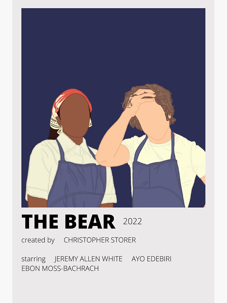 "the bear minimalist sticker" Sticker for Sale by bella-correa | Redbubble