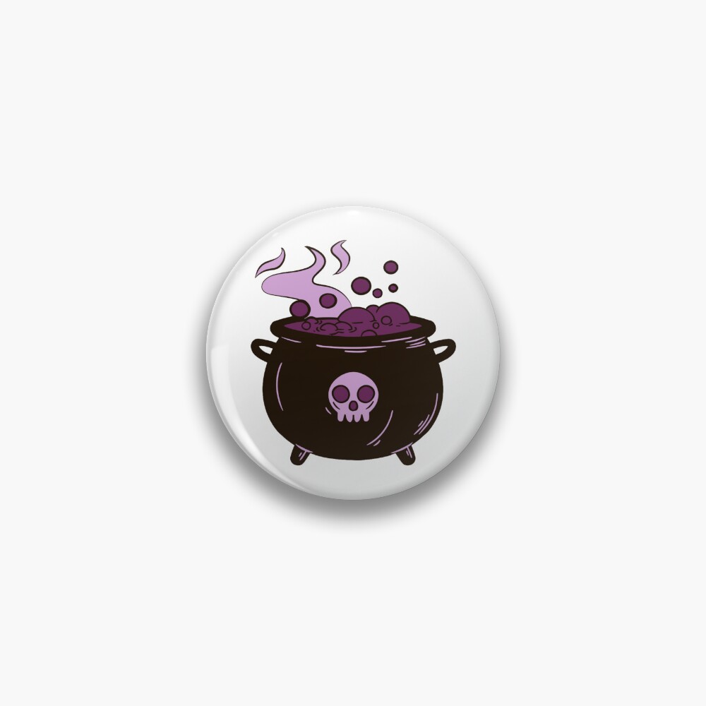 "Witch cauldron" Sticker for Sale by DPT-Designs | Redbubble