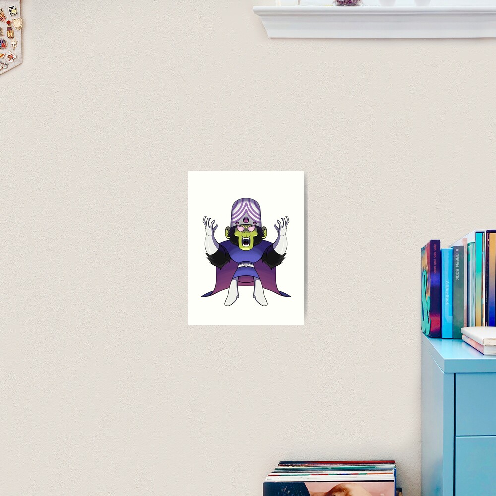 "Mojo Jojo" Sticker for Sale by larypandaart | Redbubble