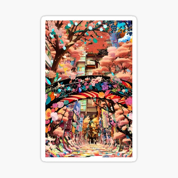 "Japanese Spring Festival" Sticker for Sale by Delerat7 | Redbubble
