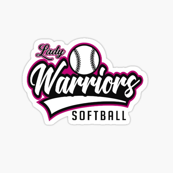 "Warriors Softball" Sticker for Sale by NSLStudio | Redbubble