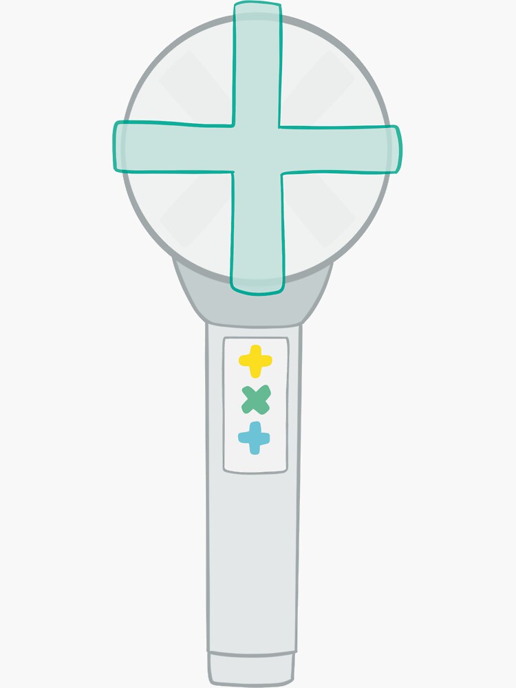 "TXT Lightstick Moabong" Sticker for Sale by Fiya A | Redbubble
