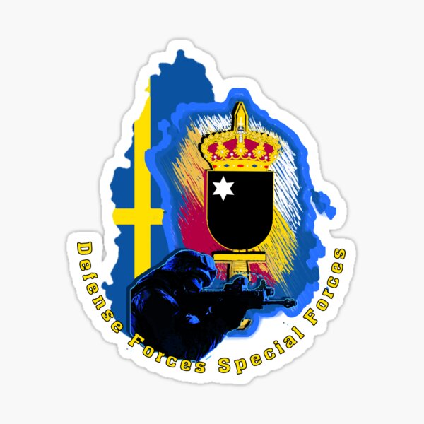 "SPECIAL FORCES ELITE DESIGNS SWEDEN" Sticker for Sale by ...
