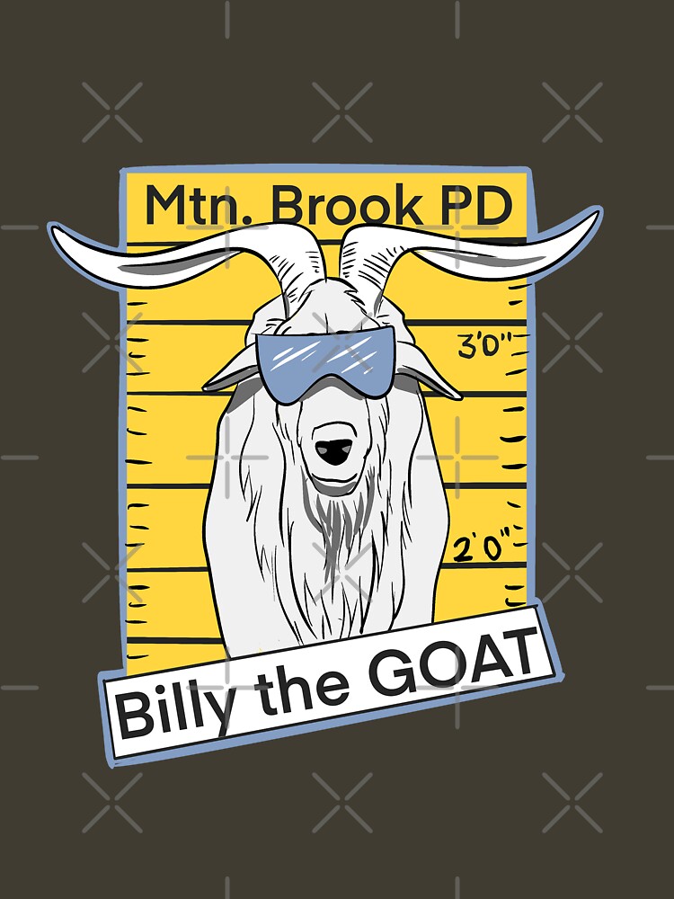 Billy The Goat Mug Shot | Classic T-Shirt