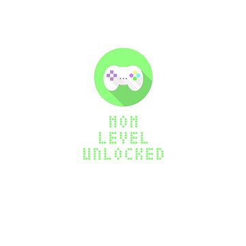 "Neon green "Mom Level Unlocked"" Sticker for Sale by 1Celery | Redbubble