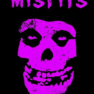 "purple horror punk ghost logo" Sticker by Blck-Acid-Devil | Redbubble