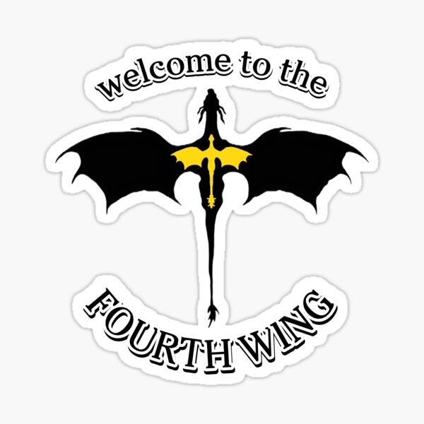 "Fourth Wing- Tairn and Andarna" Sticker for Sale by audreyolson ...