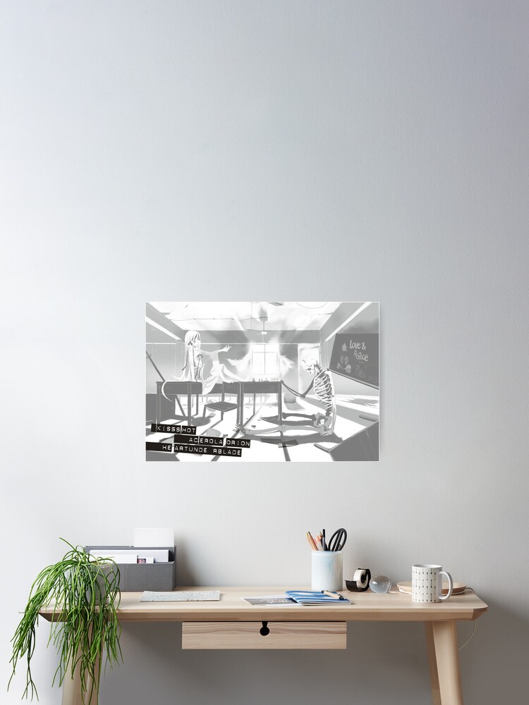 "Bakemonogatari" Poster for Sale by YourPowerLevel | Redbubble