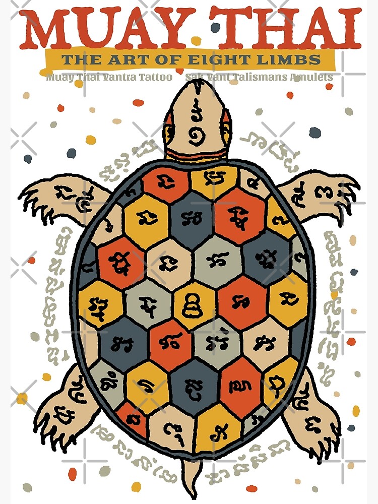 Turtle Yant Tattoos Ajarn Fu Sak Yant Tattoo Ajarn Fu Bangkok Bamboo