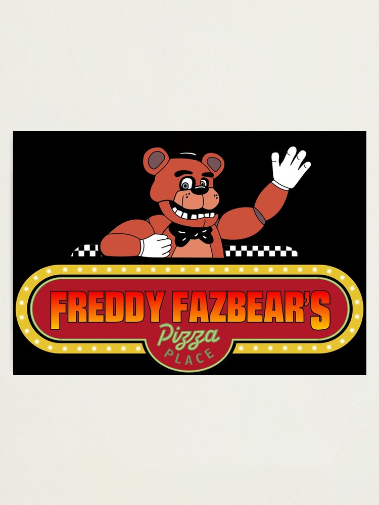 "Five Nights At Freddy's Movie Sign" Photographic Print for Sale by ...