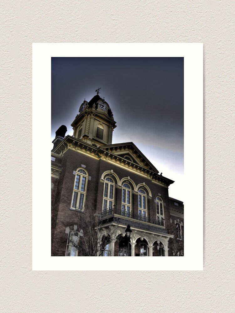 "Old Monroe Courthouse" Art Print by PixelsOfTheMind | Redbubble