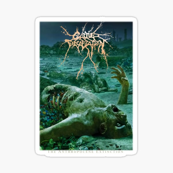 "Anthropocene Extinction" Sticker for Sale by JensenFire96 | Redbubble